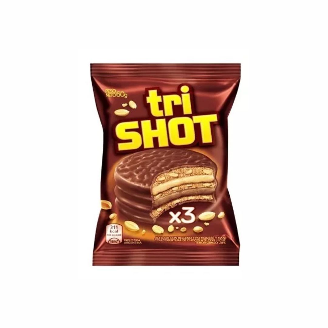 ALFAJOR Shot Triple – Distribuidora Aligol